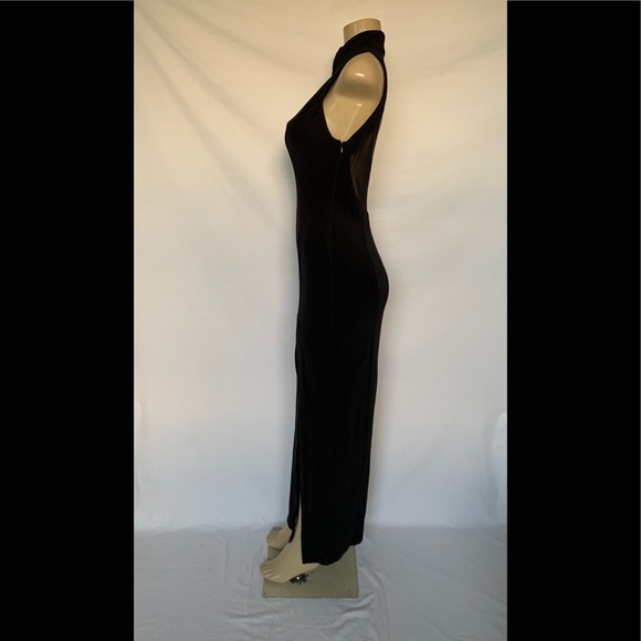 Tadashi Shoji | Dresses | Tadasi Size Small Black Form Fitting Maxi ...